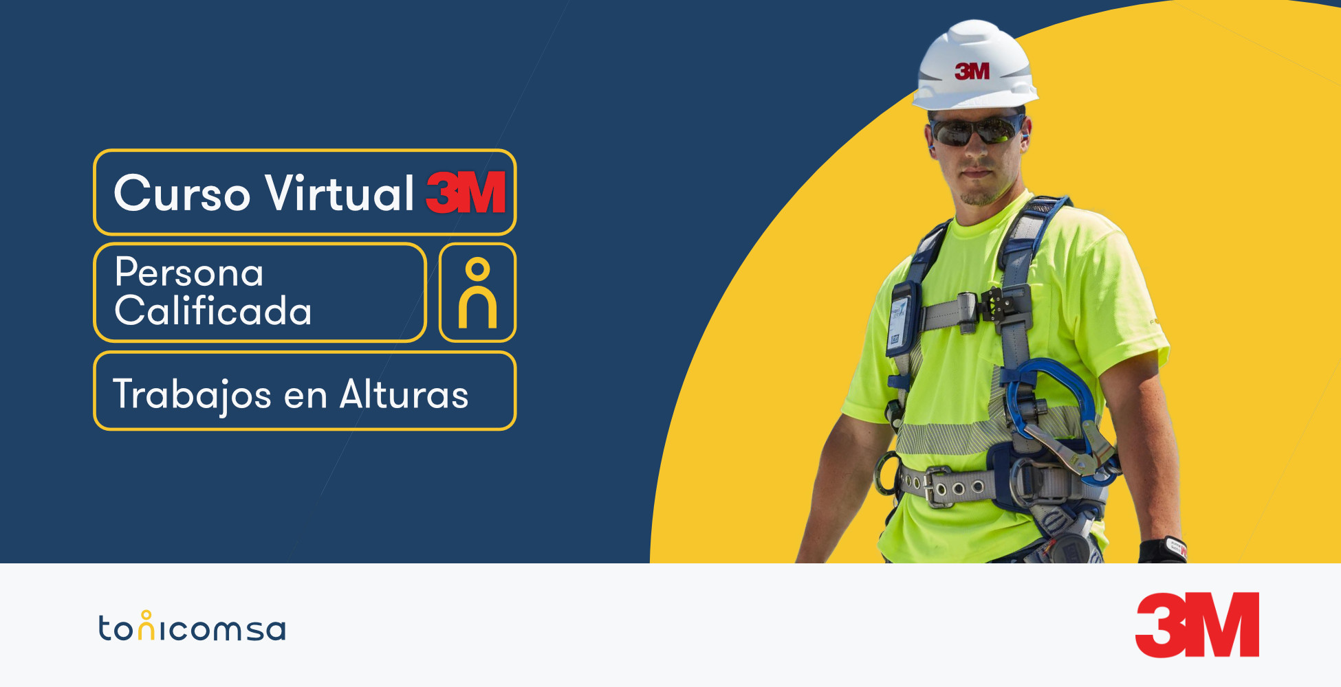 Curso 3M - Persona Calificada Trabajo en Alturas - Tonicomsa S.A.